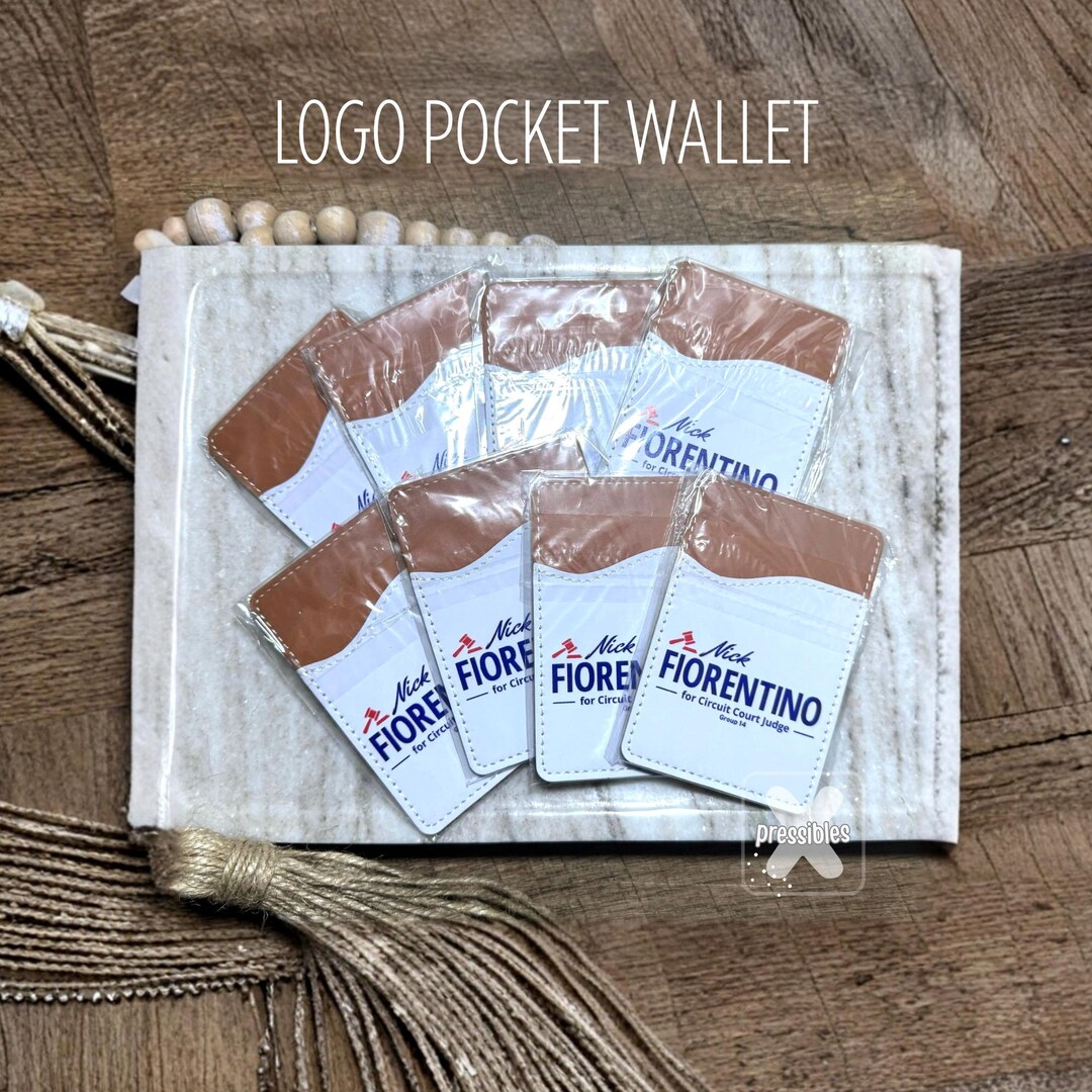 Personalized Wallet Logo Phone Pocket Marketing Giveaways Promotional ...