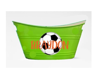 Football Theme Easter Basket, Easter Gift, Kids Basket, Personalized ...