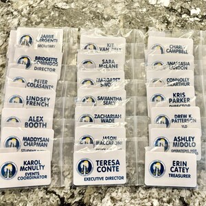 Custom Name Badges for Event Bulk Group Name Badges Magnetic Badges ...