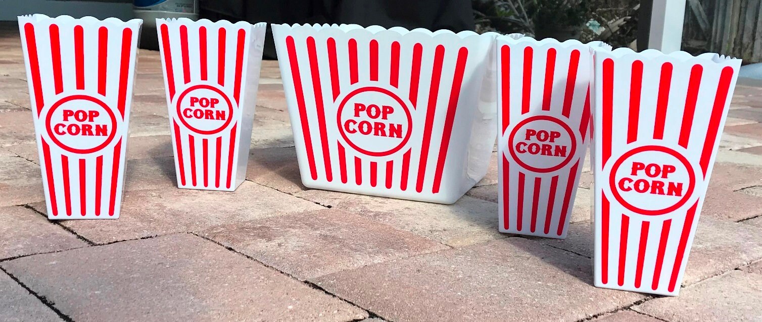 Personalized Popcorn Bucket Custom Family Gift Personalized - Etsy