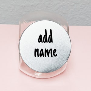 Custom Candy Jar Company Logo Jar Personalized Desk Candy Container ...