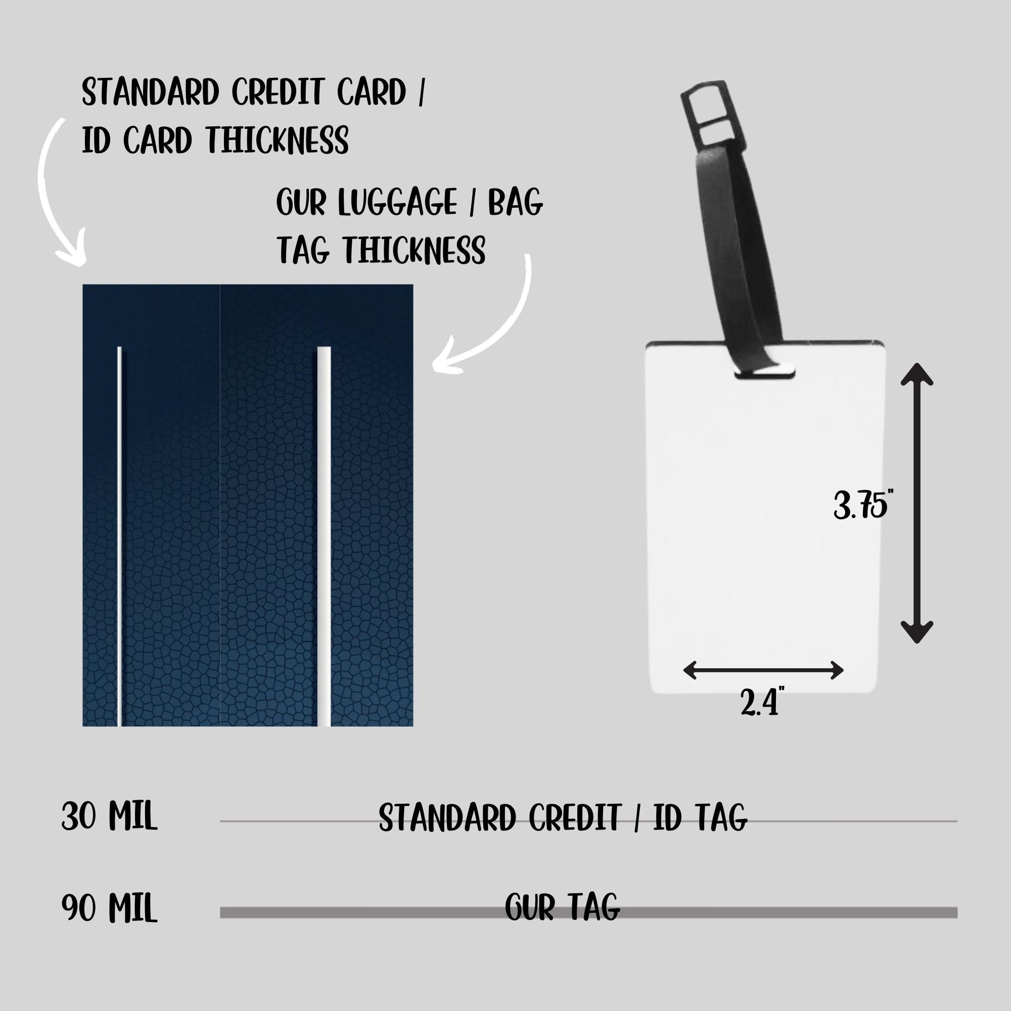 Backpack Name Tag Personalized Bag Tag for Kids Back to School Bag Kids ...