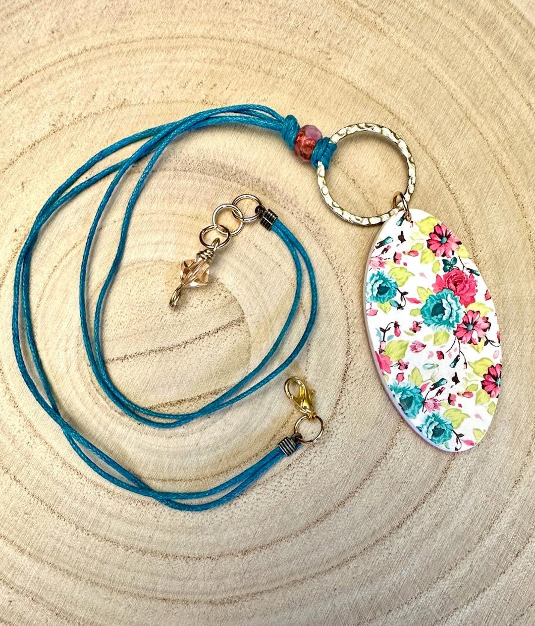 Flower Delight - Polymer Clay Necklace - Etsy