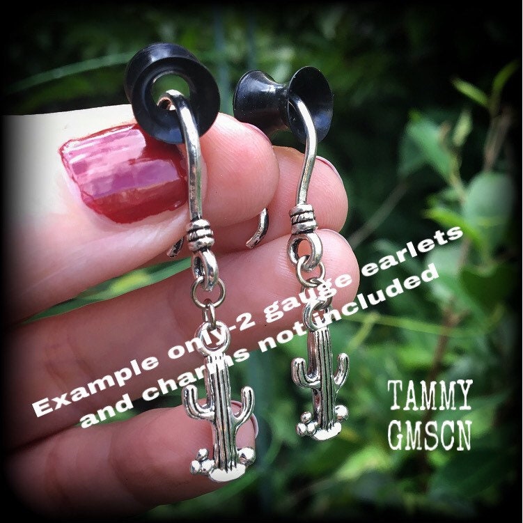 DIY Hooks for 8 Gauge 3mm Tunnel Earrings Plug Earrings Ear - Etsy