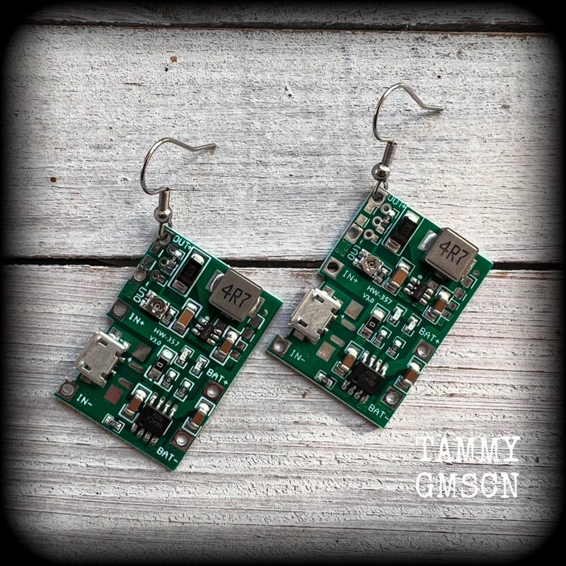 Circuit Jewelry - Etsy