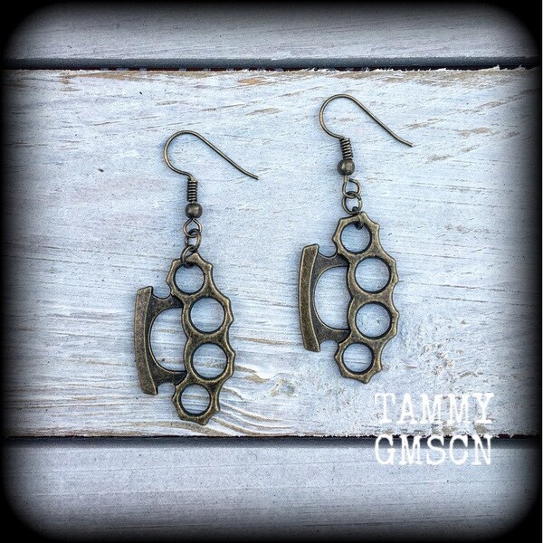 Punk Earrings - Etsy