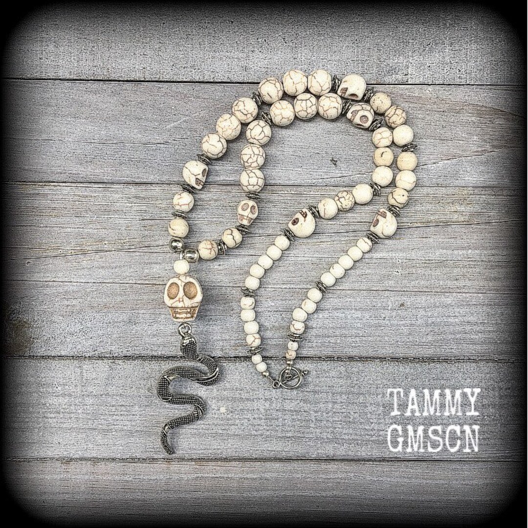 Voodoo Snake Necklace Serpent Necklace Damballah Necklace 'ascending ...