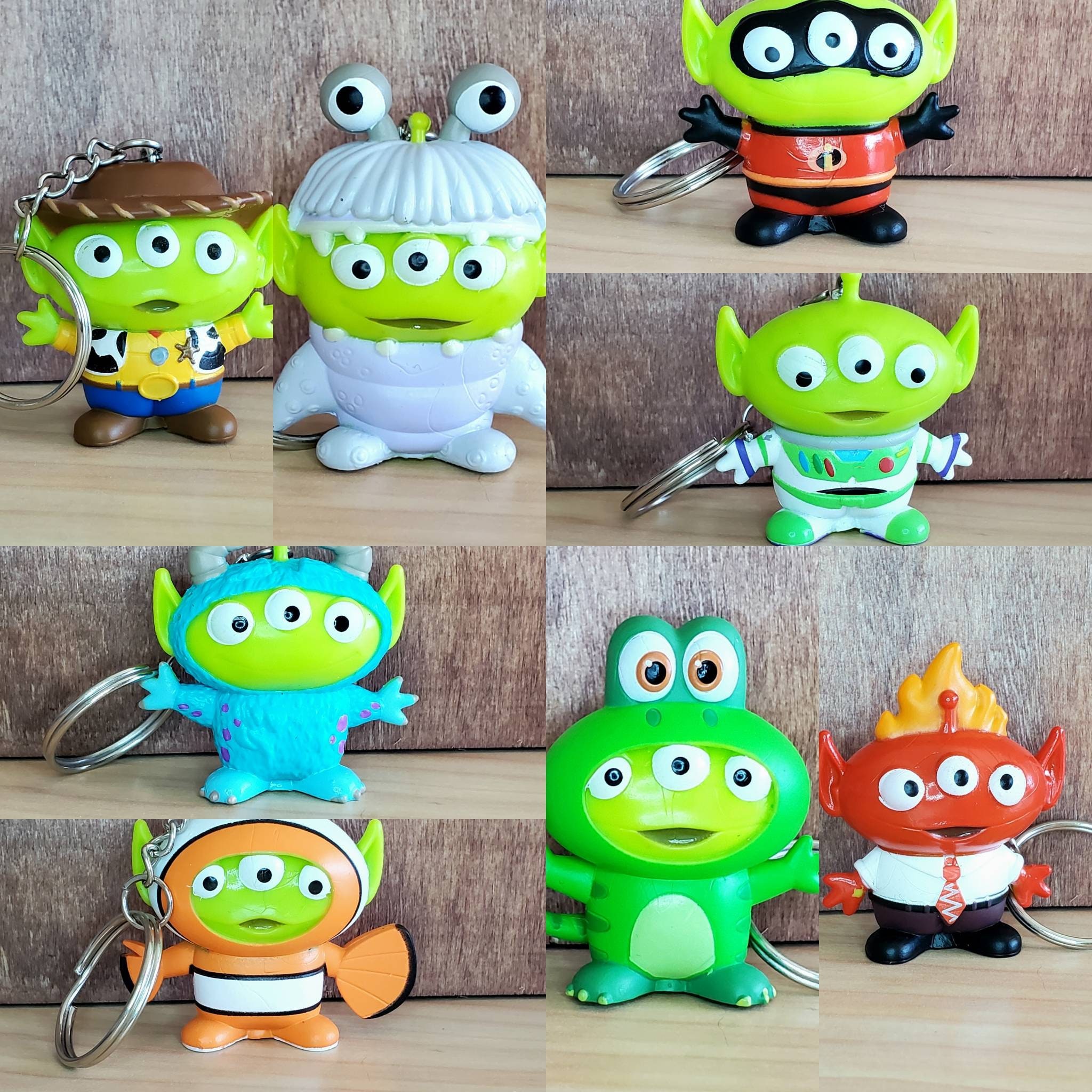 Toy Story Alien Remix Keychains - Etsy