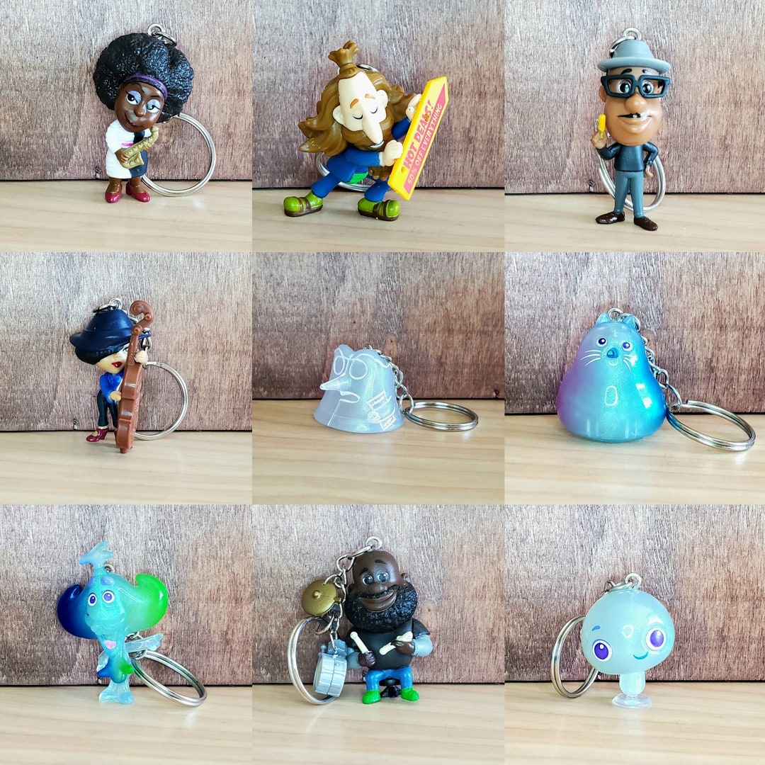 Disney Pixar Soul Mini Keychains - Etsy