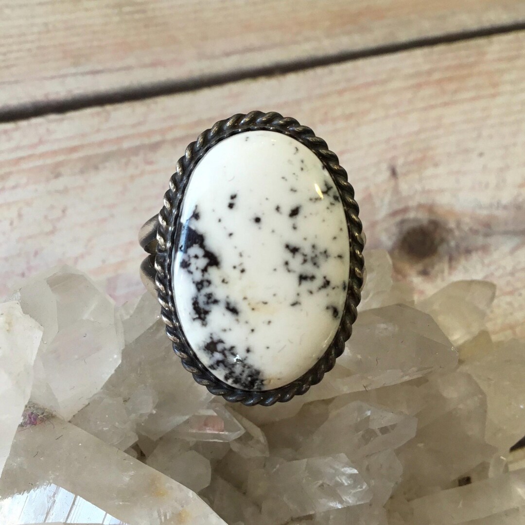White Buffalo Ring Size 9 (see Description for Details) FREE Shipping ...