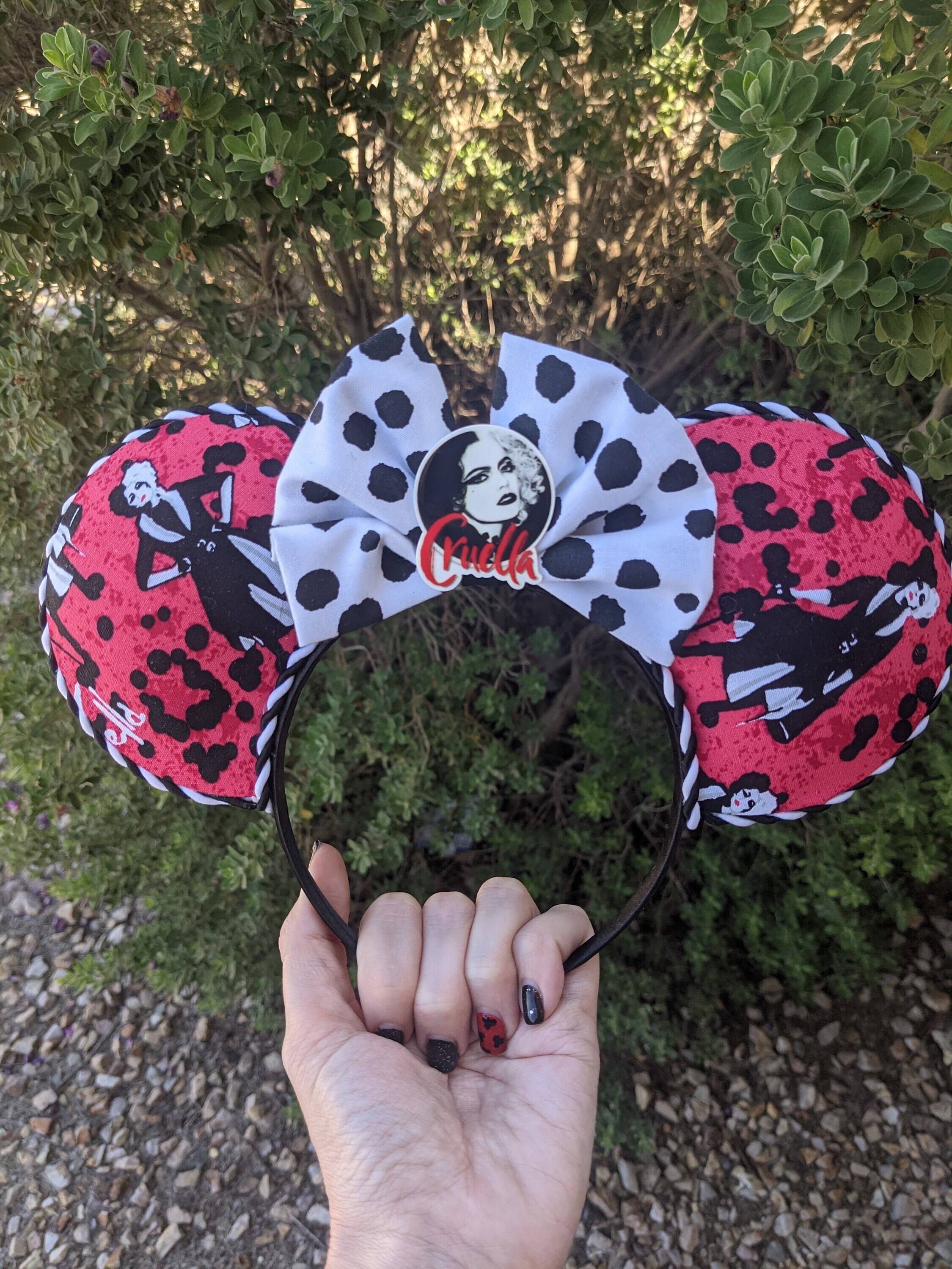 Cruella Fashion Diva Inspired Mouse Ears | Etsy