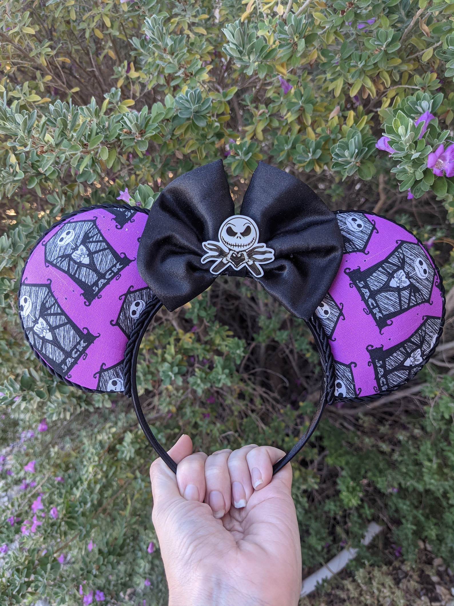 Purple Jack Mouse Ears - Etsy