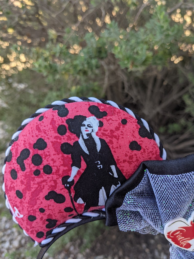 Cruella Fashion Diva Inspired Mouse Ears - Etsy