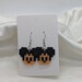 Mouse Perler Bead Dangle Earrings - Etsy