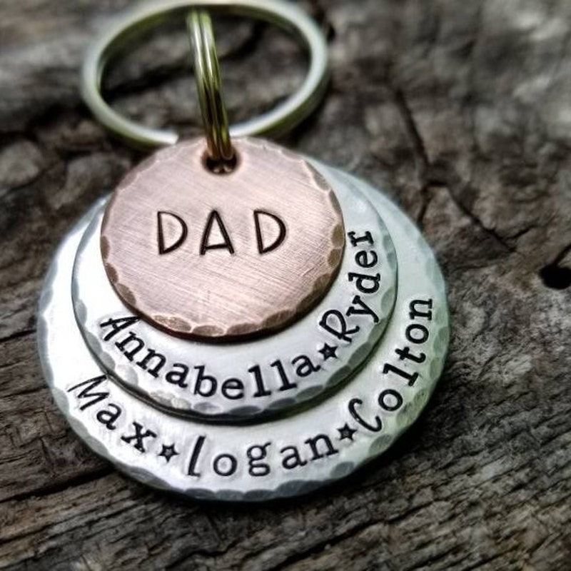 Dad Keychain - Etsy