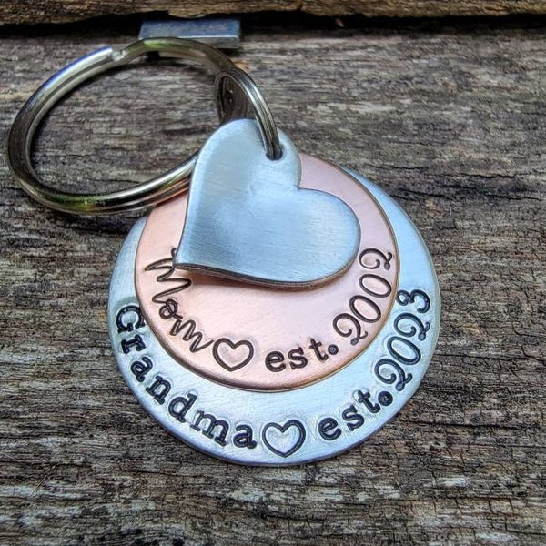 Grandma Keychain - Etsy