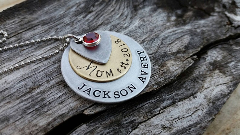First Time Mom Necklace First Mothers Day Necklace New Mom - Etsy