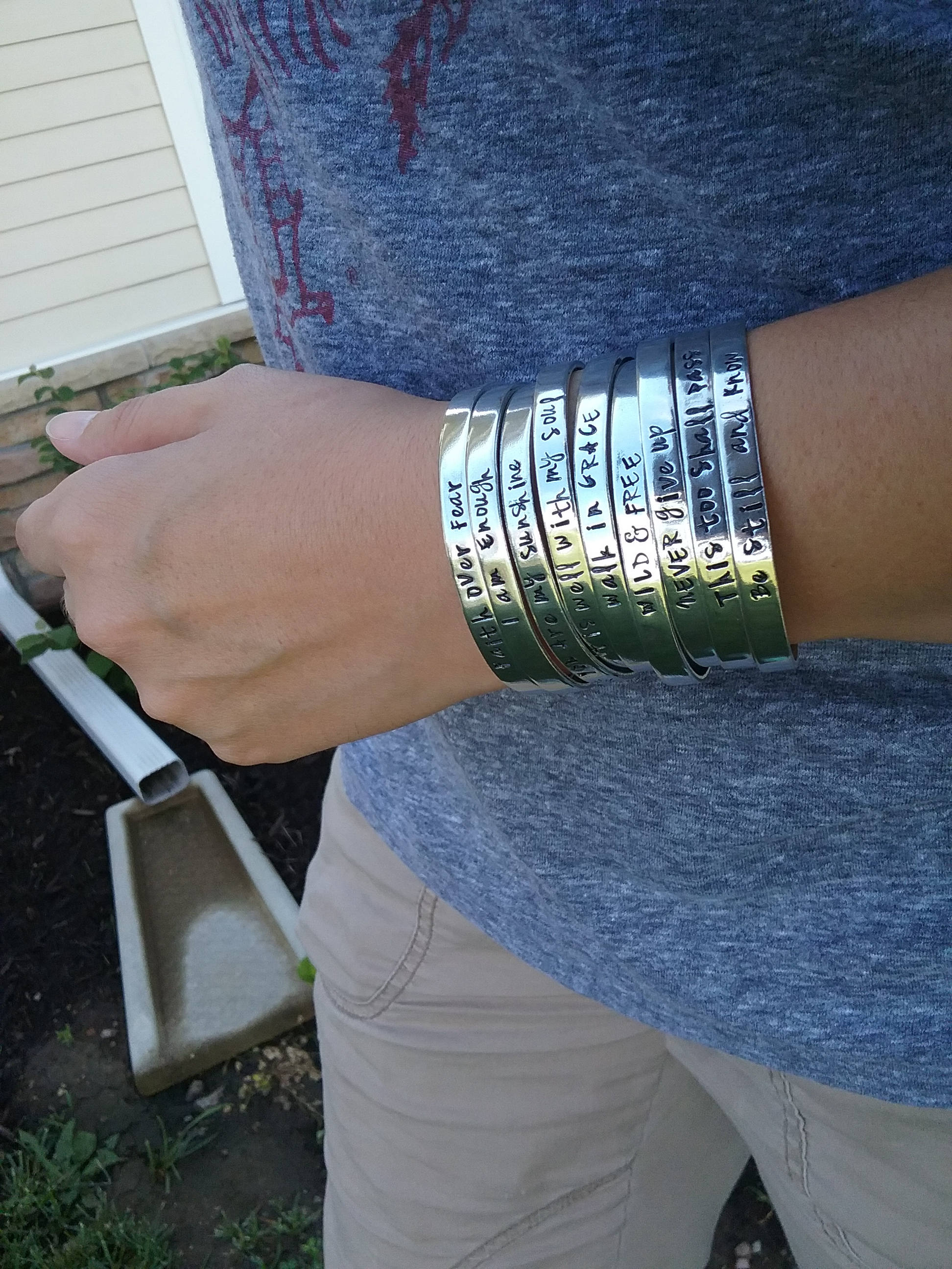 Inspirational Bracelet Personalized Bracelets for Women | Etsy