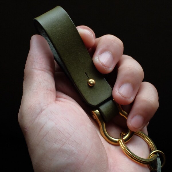 Green Keychain - Etsy