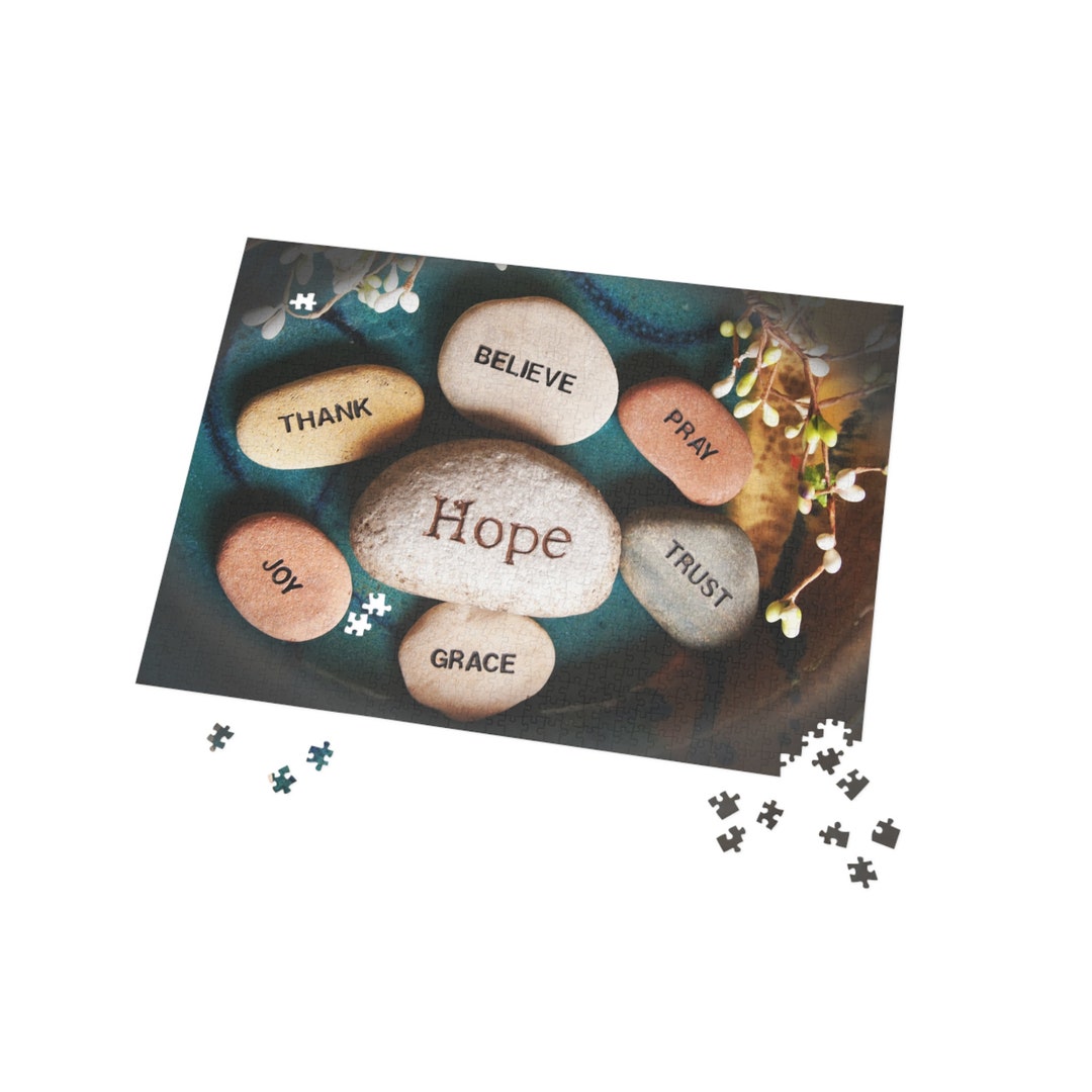 Think Believe Pray Puzzle 96, 252, 500, 1000-piece - Etsy