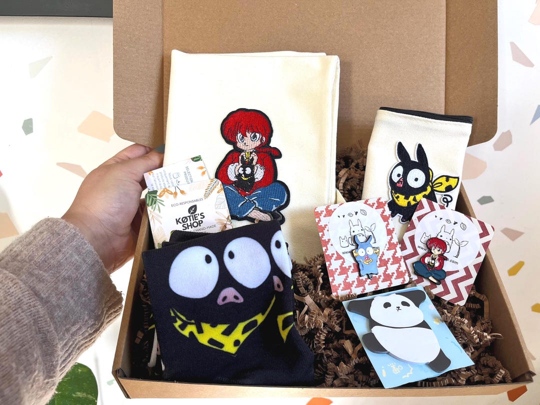 Ranma 1/2 Giftbox | Ranma Themed Goodie Box | Ranma Merch | Otaku Gift ...