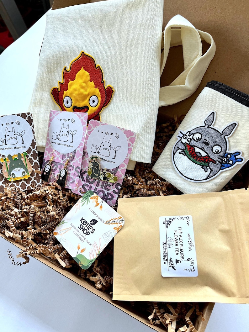 Ghibli Giftbox | Ghibli Themed Goodie Box | Ghibli Merch | Otaku Gift ...