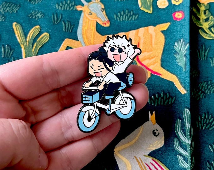JJK Chibi Bobba Metal Pin - Etsy