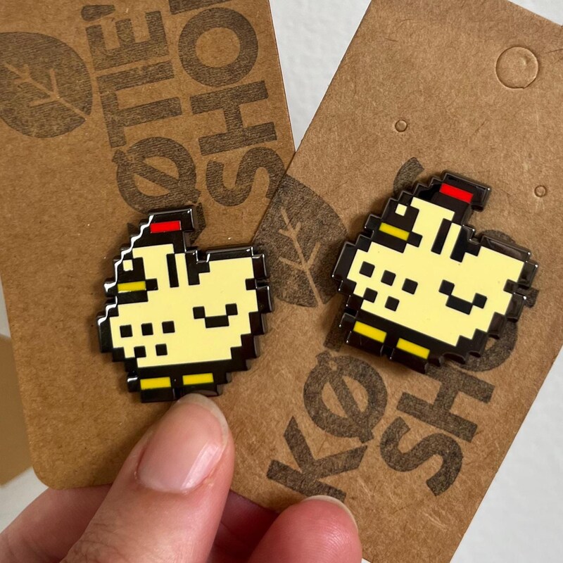 Pixel Art Pins - Etsy