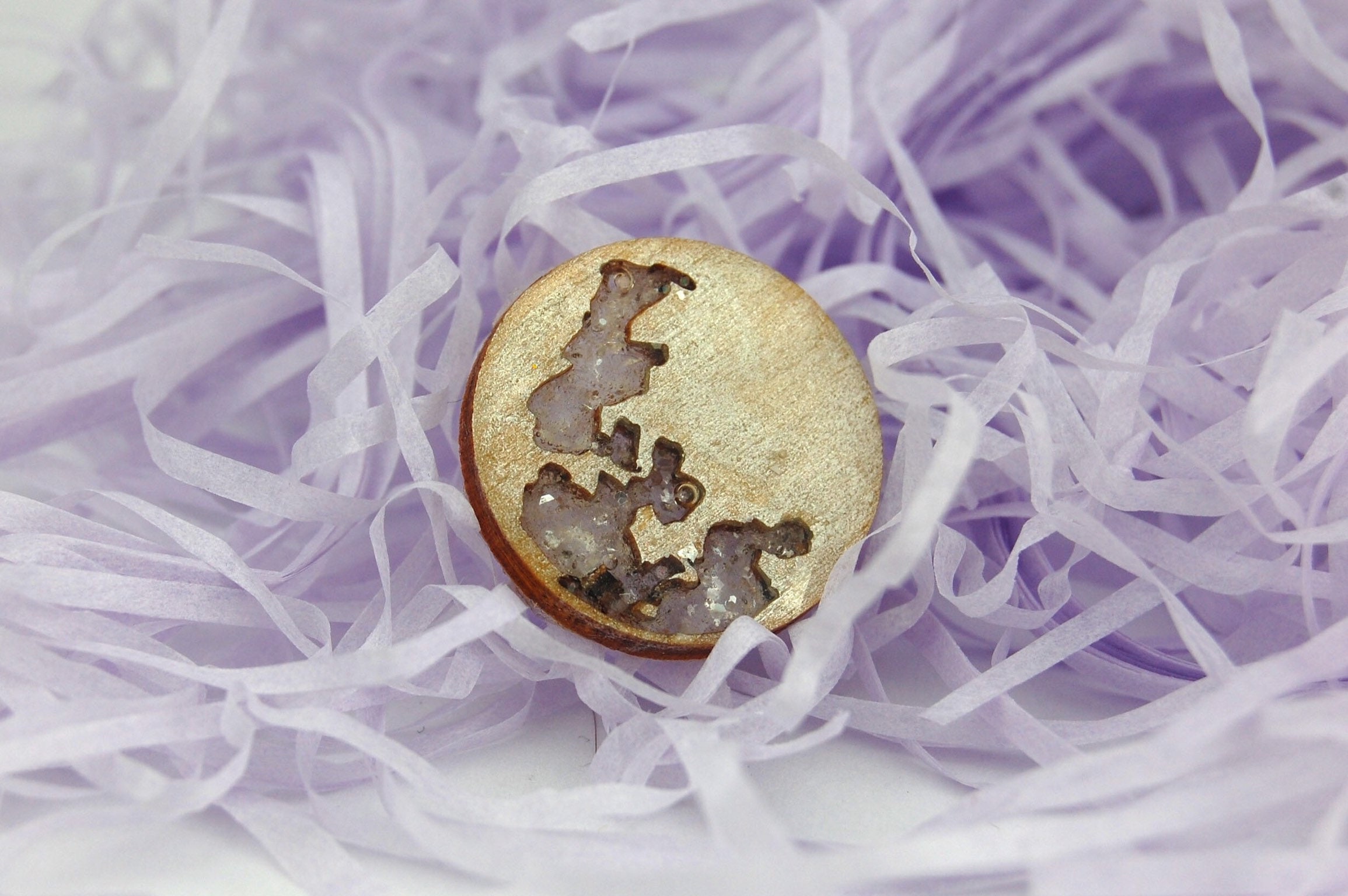 Full Moon Lapel Pin - Etsy