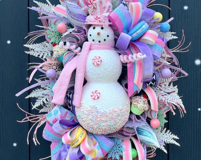 Candy Land Express Wreath - Etsy