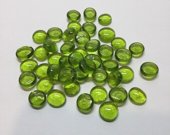 Lime green glass | Etsy