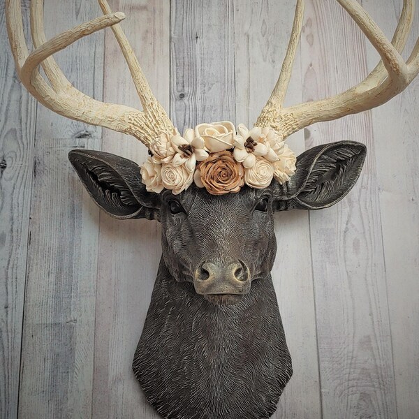 Fake Deer Head - Etsy