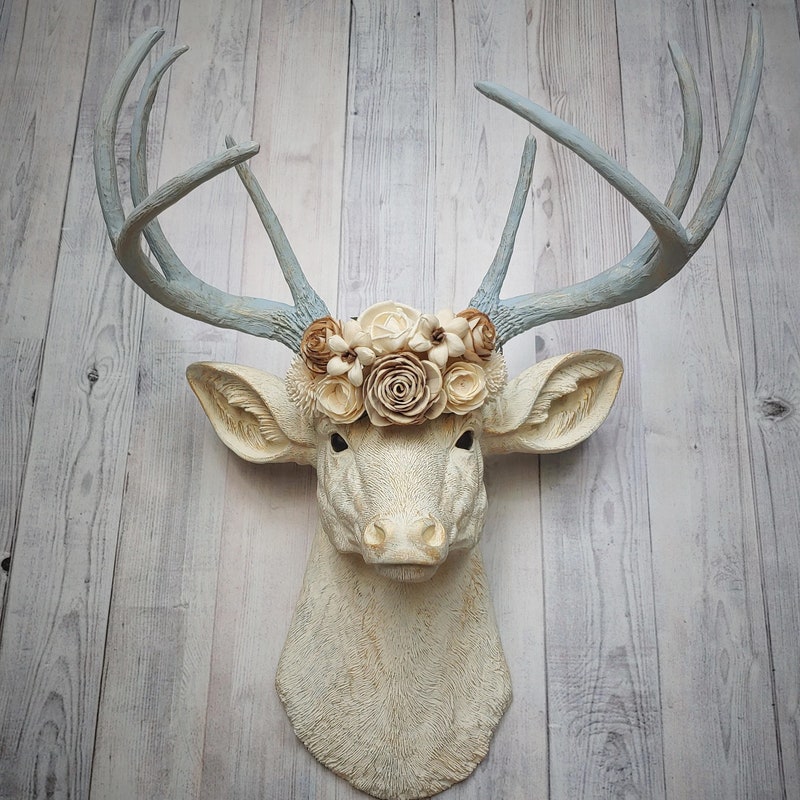 Fake Deer Head - Etsy