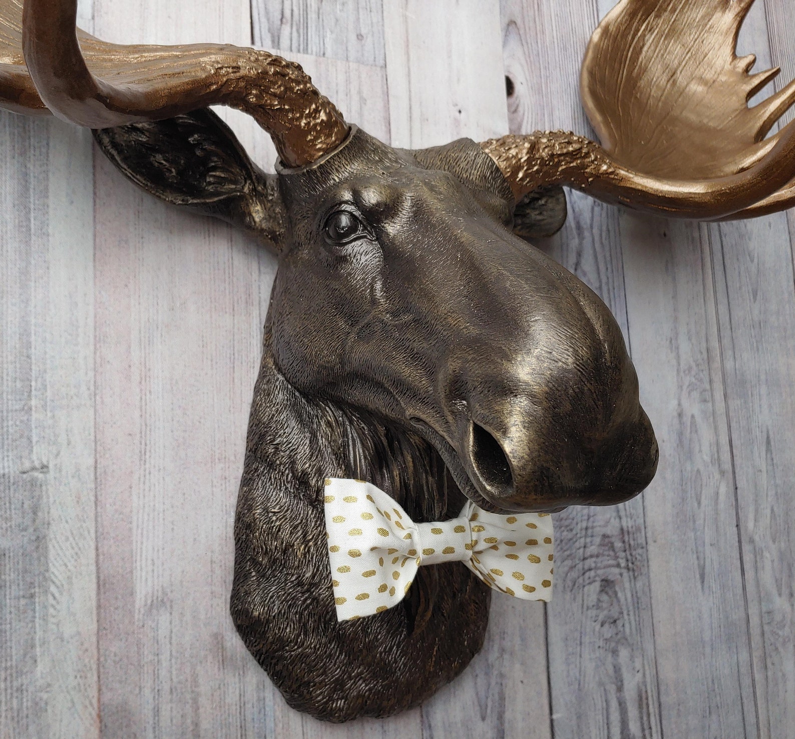 Faux Taxidermy Moose Head Wall Mount, Wall Decor - Etsy