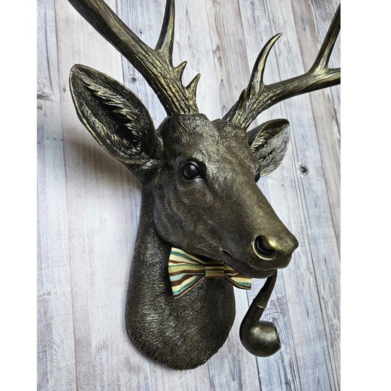 Deer Head Wall Mount - Etsy