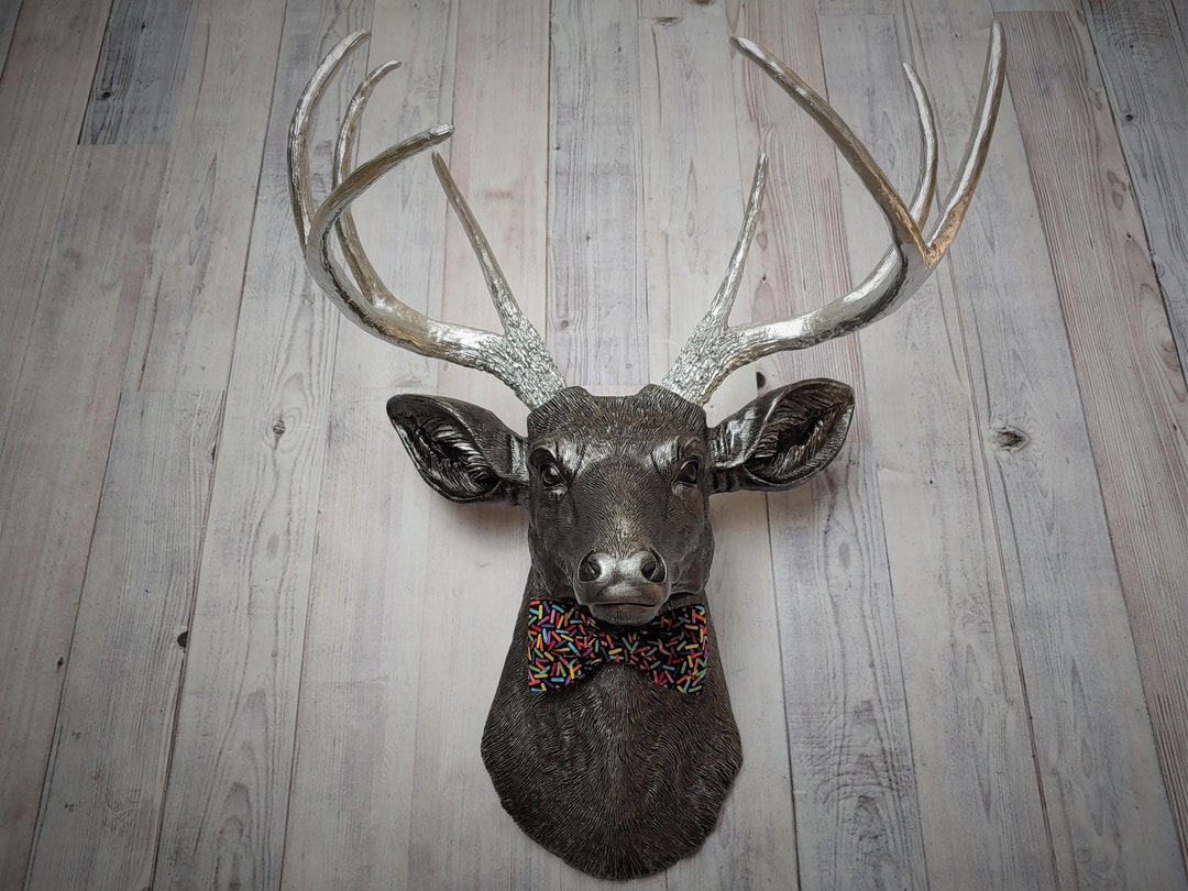 Faux Taxidermy Deer Head, Deer Head Wall Mount, Stag Head Wall Mount - Etsy