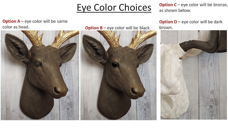 Faux Moose Head Moose Head Wall Decor Faux Taxidermy Moose | Etsy