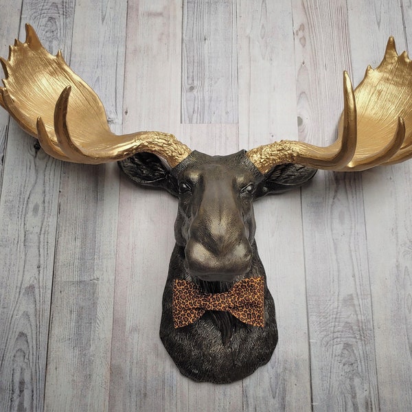 Fake Moose Head - Etsy