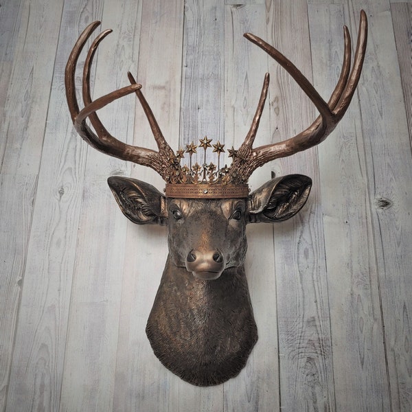 Deer Head Wall Decor - Etsy
