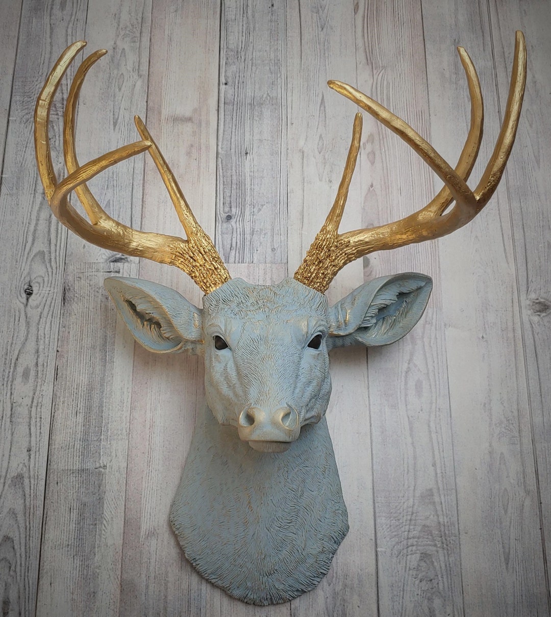 Faux Taxidermy Deer Head Deer Head Wall Art Stag Head Wall - Etsy