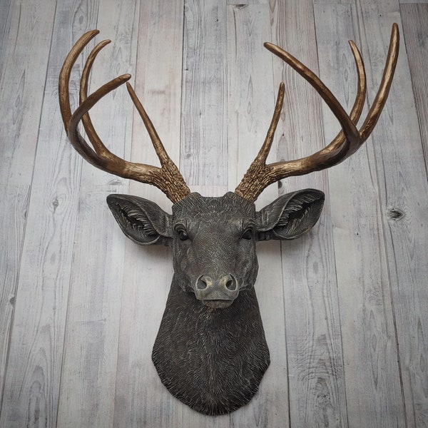 Faux Deer Head - Etsy