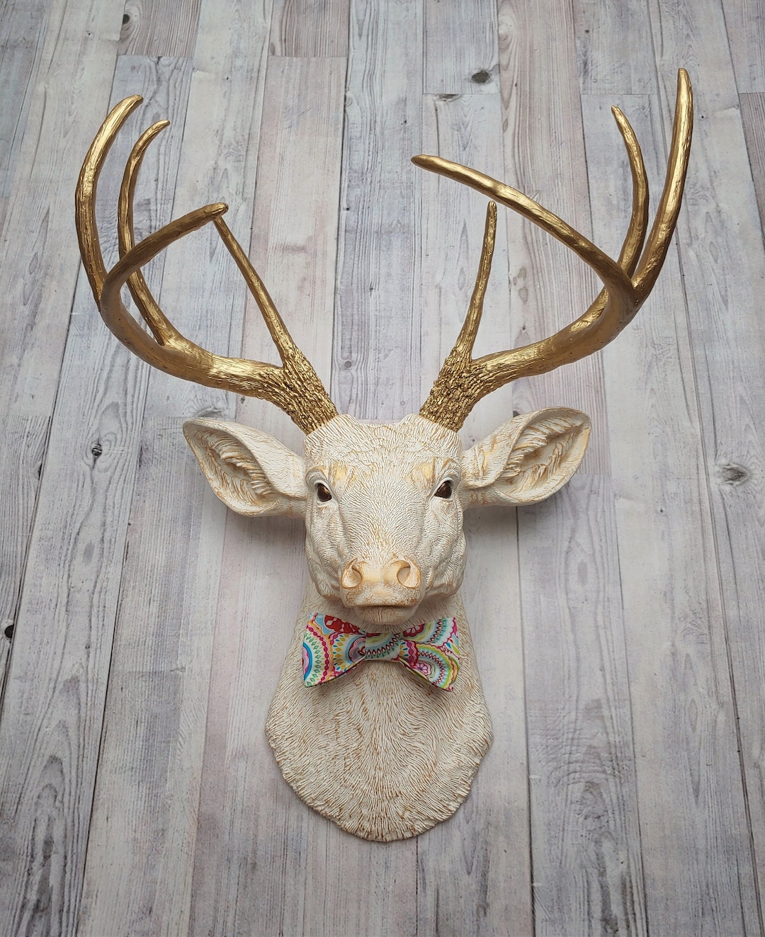 Faux Taxidermy Deer Head, Deer Head Wall Mount, Stag Head Wall Art - Etsy