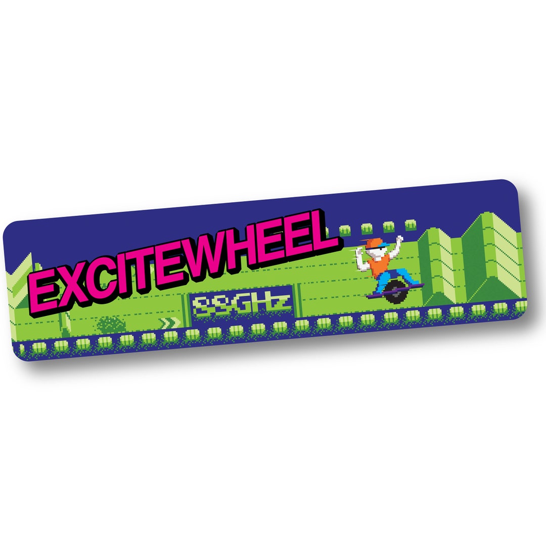 Onewheel Sticker: Excitewheel “track Edition” - Etsy