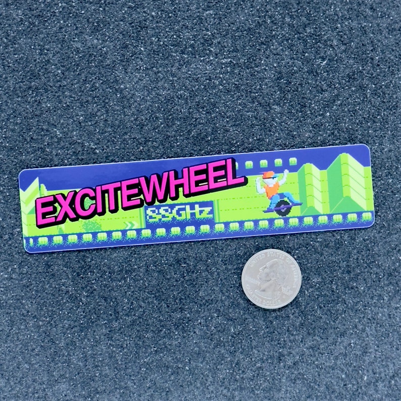 Onewheel Sticker: Excitewheel “track Edition” - Etsy