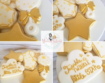 Twinkle Twinkle Little Star Cookies - Etsy