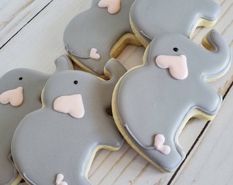 Elephant Cookies - Etsy