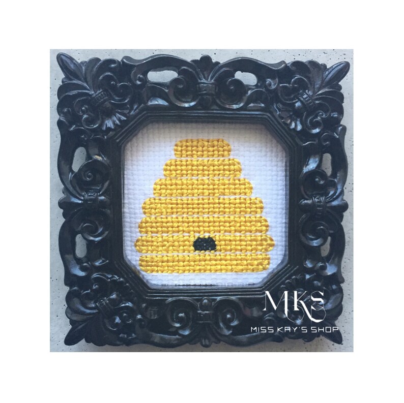 Honey Bee - Bee Hive - Honey Comb - Cross Stitch Pattern Set - Instant ...