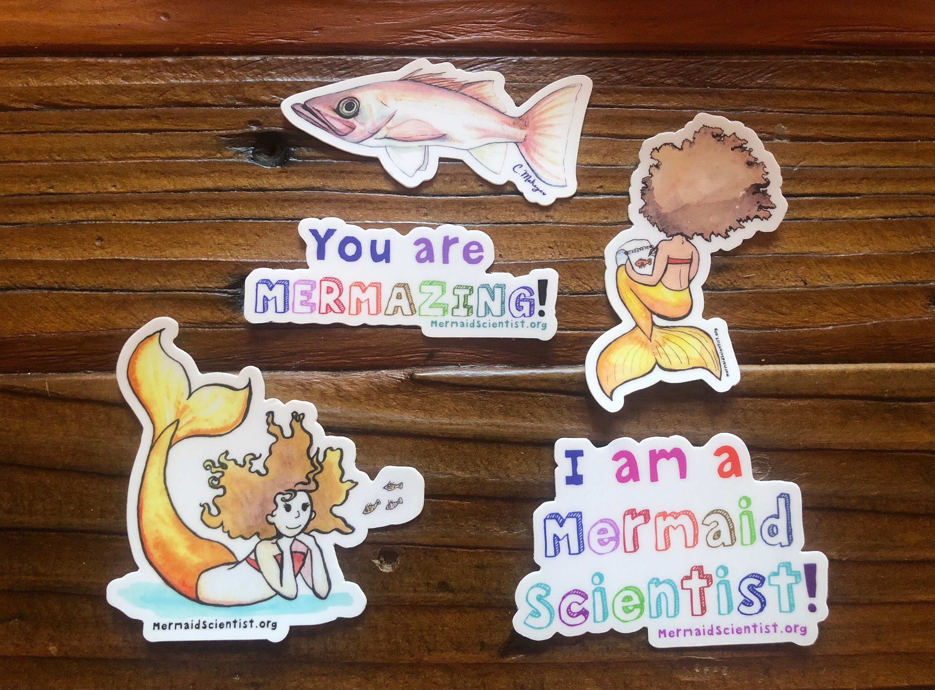 Store 2 — Mermaid Scientist by Claudia Makeyev