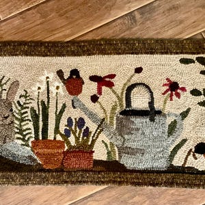 Garden Party- Rug Hooking Pattern - Etsy