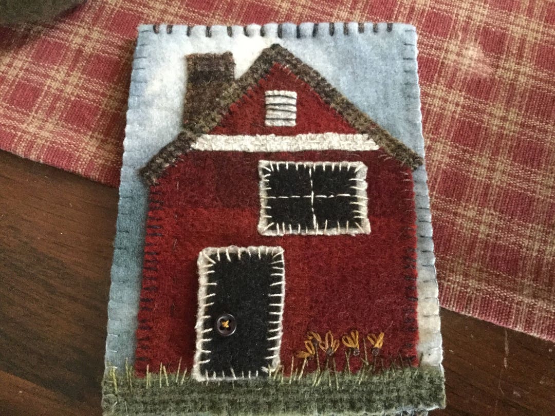 MY RED HOUSE Pattern by Susangonzalesdesigns.com - Etsy
